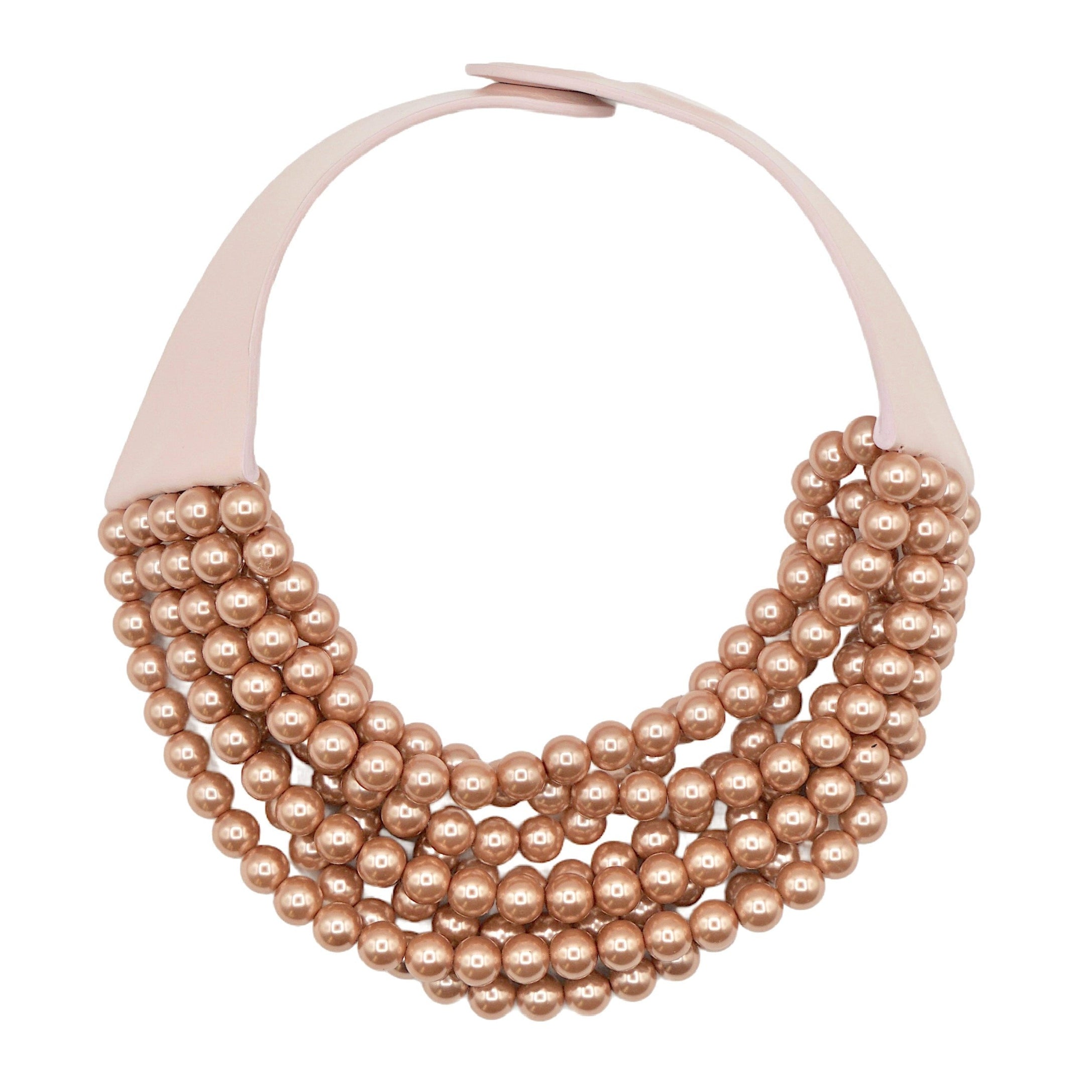 Bella Glass Pearl Summer Rose Necklace – Fairchild Baldwin